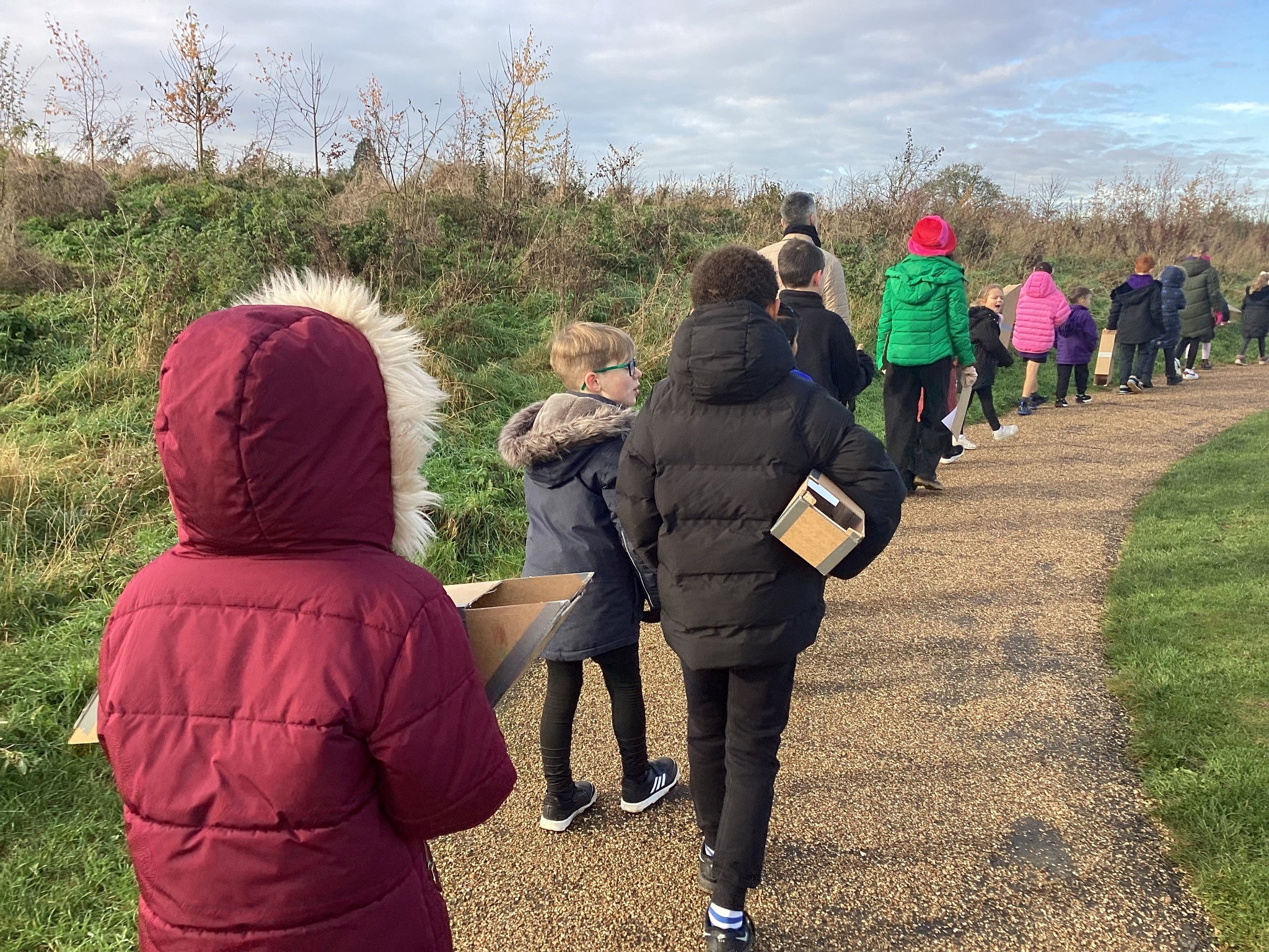 A winter visit to Fairfields Primary School - Explore Fairfields and ...